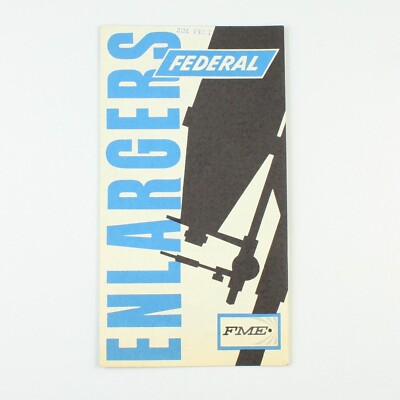 Federal FME Enlargers - Brochure - Vintage 1950 | eBay