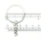 500 pcs Keychain Split Ring 1-1/4" 32mm with Extender Chain Keyring ...
