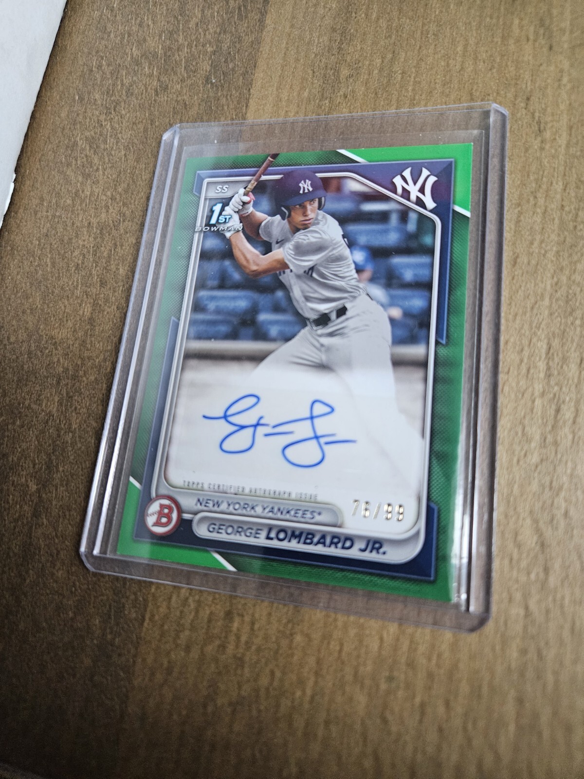 2024 Bowman - Paper Prospect Retail Autographs George Lombard Jr. #PPRA ...