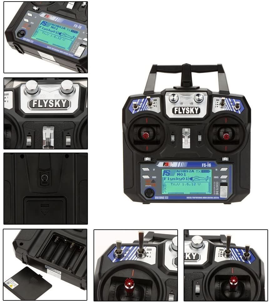 Flysky i6 FS-I6 6 Channel Controller FS-IA6 IA10B Receiver TX RX AFHDS ...