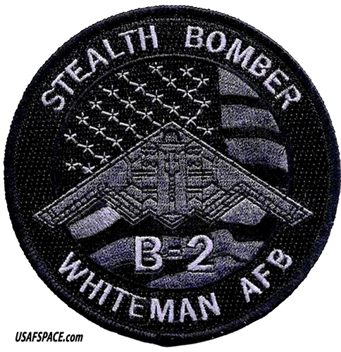 USAF B-2 STEALTH BOMBER -Whiteman AFB, MO- ORIGINAL VEL PATCH | eBay
