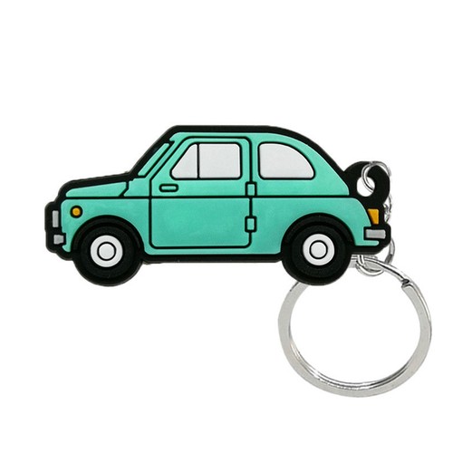 2pcs Key Holders Delicate Craft Decorate Adorable Car Key Rings Compact ...