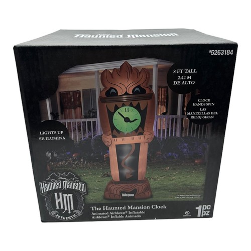 Halloween 2023 Disney 8' Inflatable Animated 13 Hour Haunted Mansion ...
