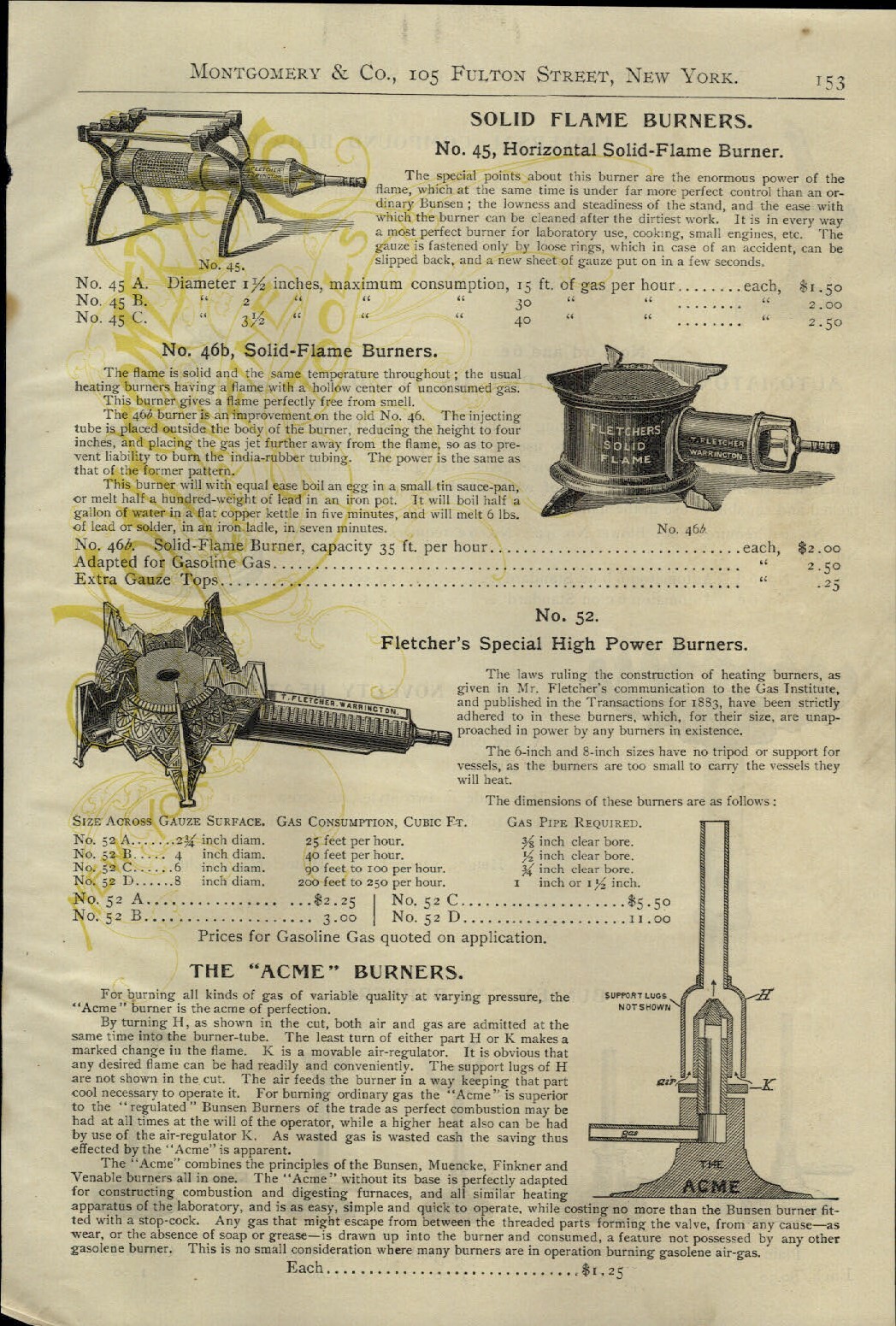 1897 PAPER AD 10 PG Watchmaker Clockmaker Tools Drills Mandrels Dental ...