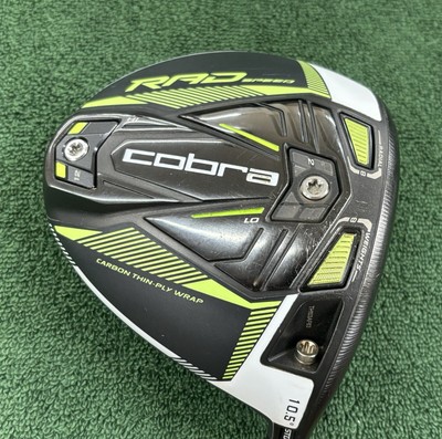 Cobra RadSpeed 10.5* Driver w/Motore F1 6S Shaft & Headcover ~GREAT ...
