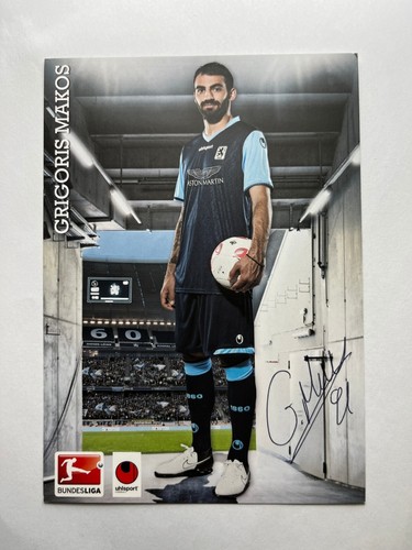 Autografo originale GRIGORIS MAKOS-TSV 1860 Monaco-GRECIA-Ex-AEK Atene ...