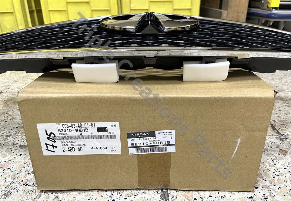 623104Hb1B Genuine Nissan Infiniti Grille Assy Front 62310-4Hb1B OEM | eBay