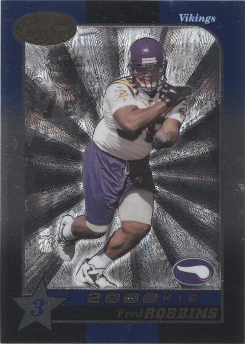 2000 Leaf Certified - 2000 Rookie Fred Robbins #177 /2000 (RC) for sale ...