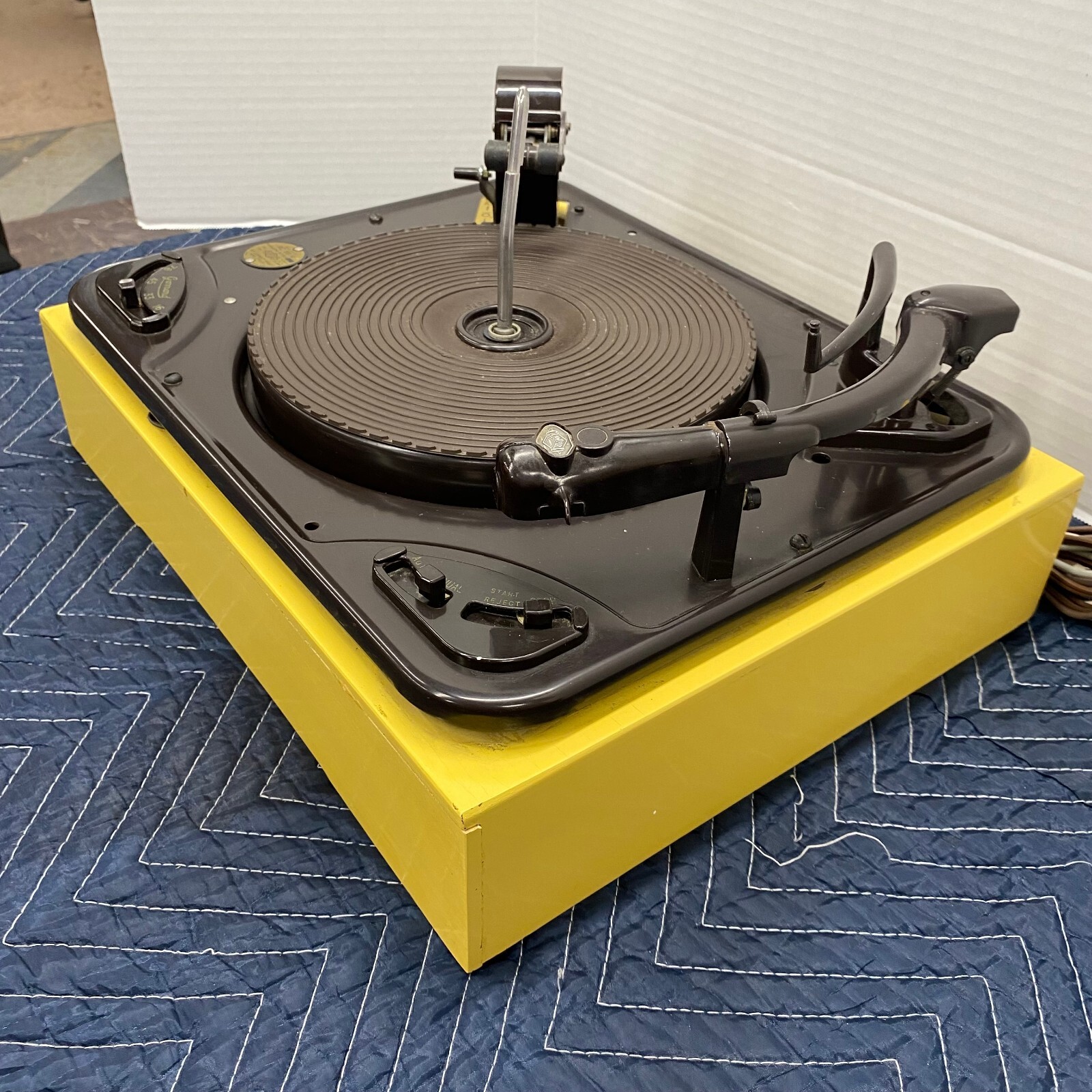 GARRARD RC88/4 MULTI SPEED VINTAGE TURNTABLE - SERVICED - CLEANED ...