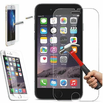 For Apple 4.7" iPhone 6 / 6S Premium Slim Tempered Glass Film Screen ...