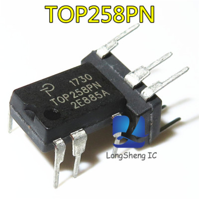 5PCS TOP258PN TOP258P DIP-7 Direct plug power management chip IC A-7 ...