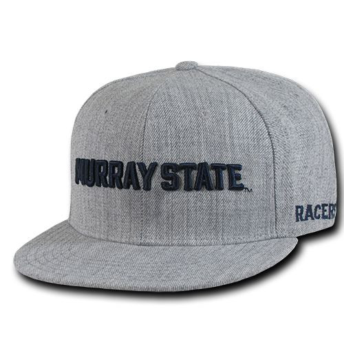 Murray State University MSU Racers NCAA Fitted Flat Bill Baseball Cap ...