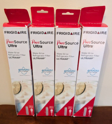 NEW GENUINE 4 PACK FRIGIDAIRE ULTRAWF WATER FILTERS PureSource Ultra ...