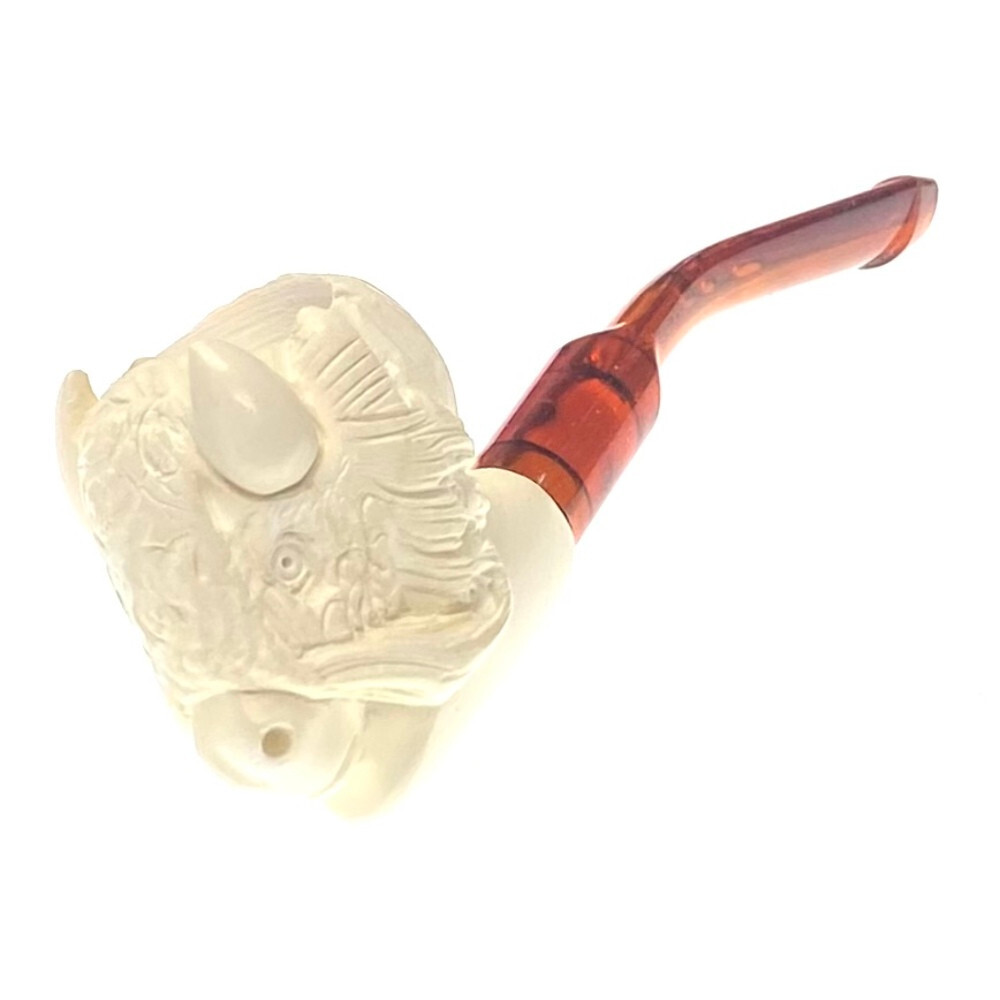 Mini Buffalo Miniature Pipe NO Case Meerschaum M60051L | eBay