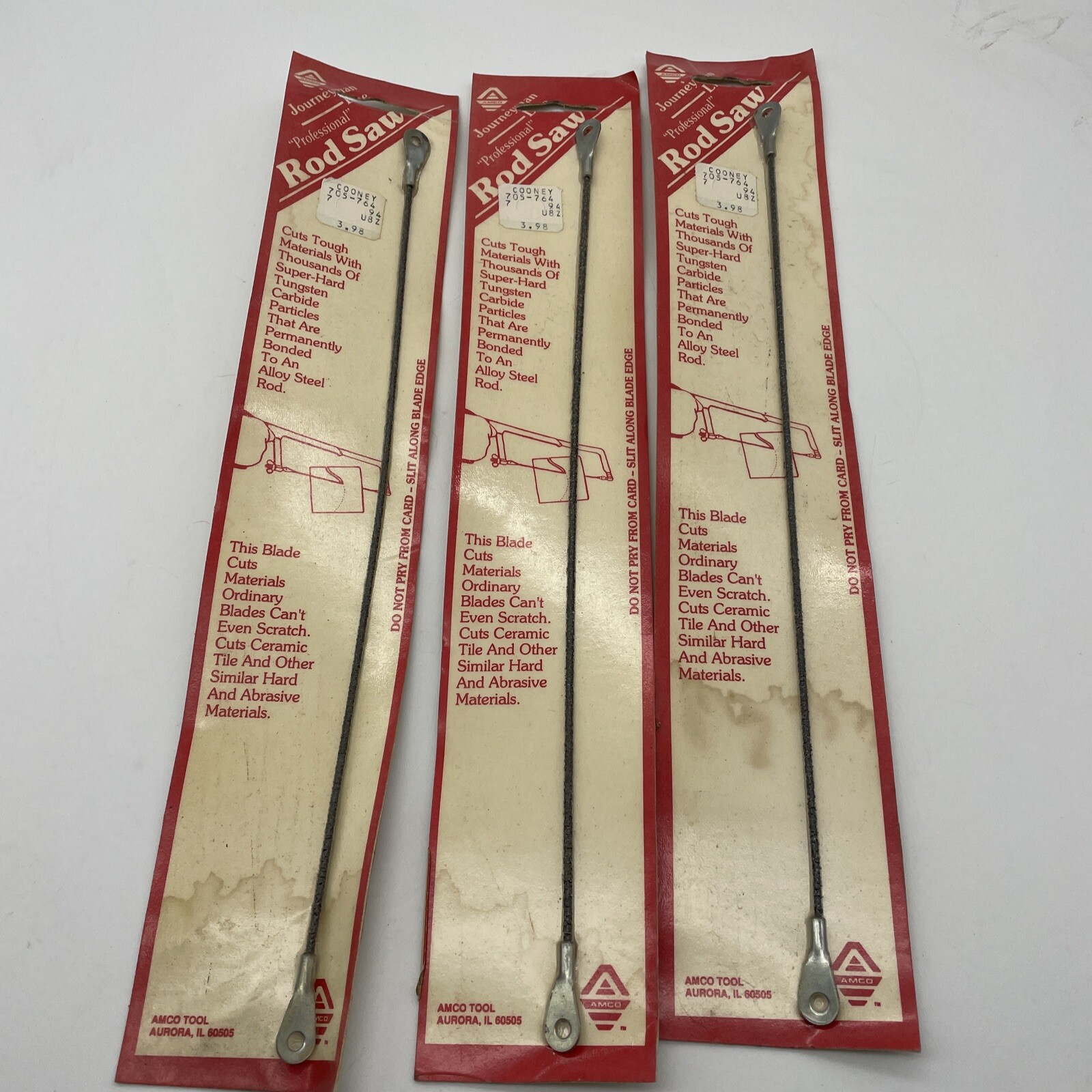 SCARCE 3 - Amco Tool ARS12 Rod Saw 12” Blade Tungsten Carbide L NOS ...