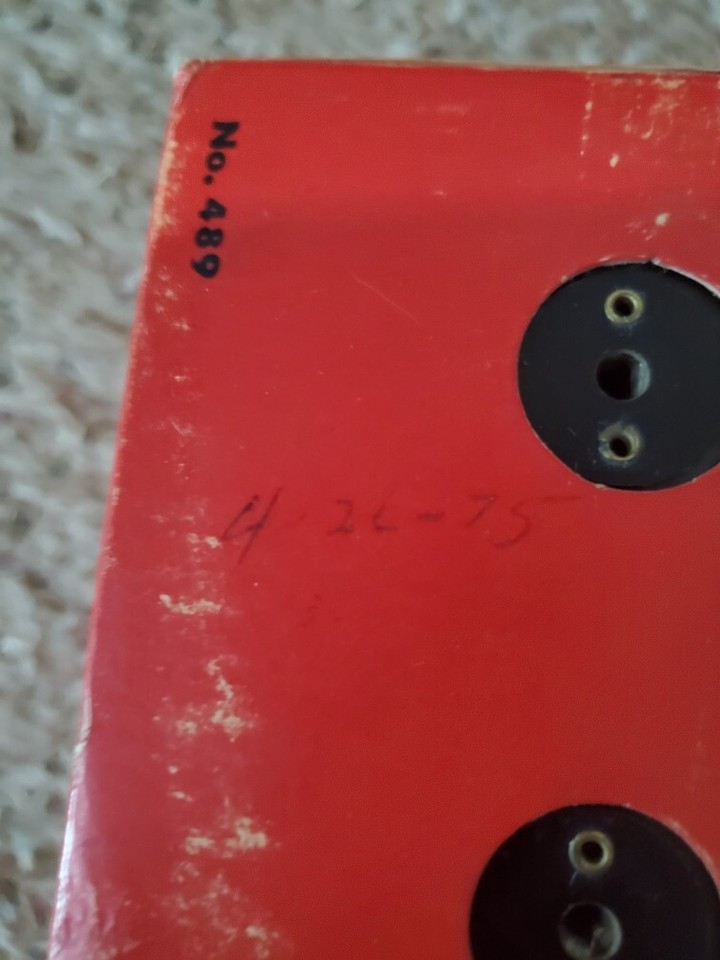 EVEREADY 225 Volts Rare Vintage Photographic Flash Battery No. 489 ...