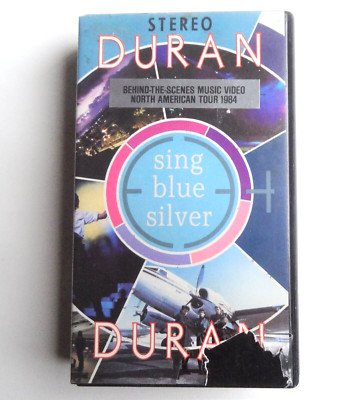 DURAN DURAN SING BLUE SILVER VHS TAPE TVF 2852 THORN EMI VIDEO | eBay