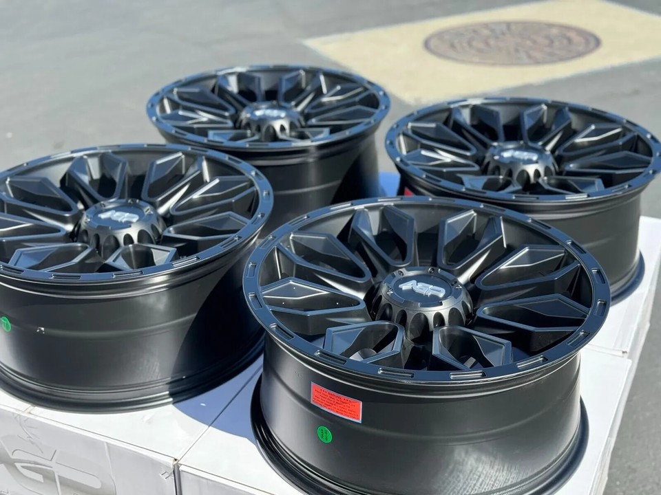 20" Wheels 20x9 8x165.1 Rims Dodge RAM 2500 3500 Chevy Silverado GMC ...
