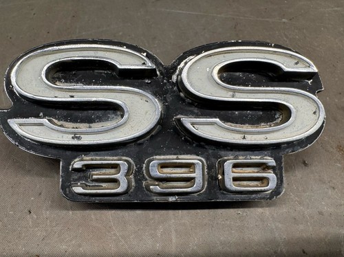 1969 Chevy Chevelle Malibu SS Grille Emblem Letters Super Sport 396 El ...