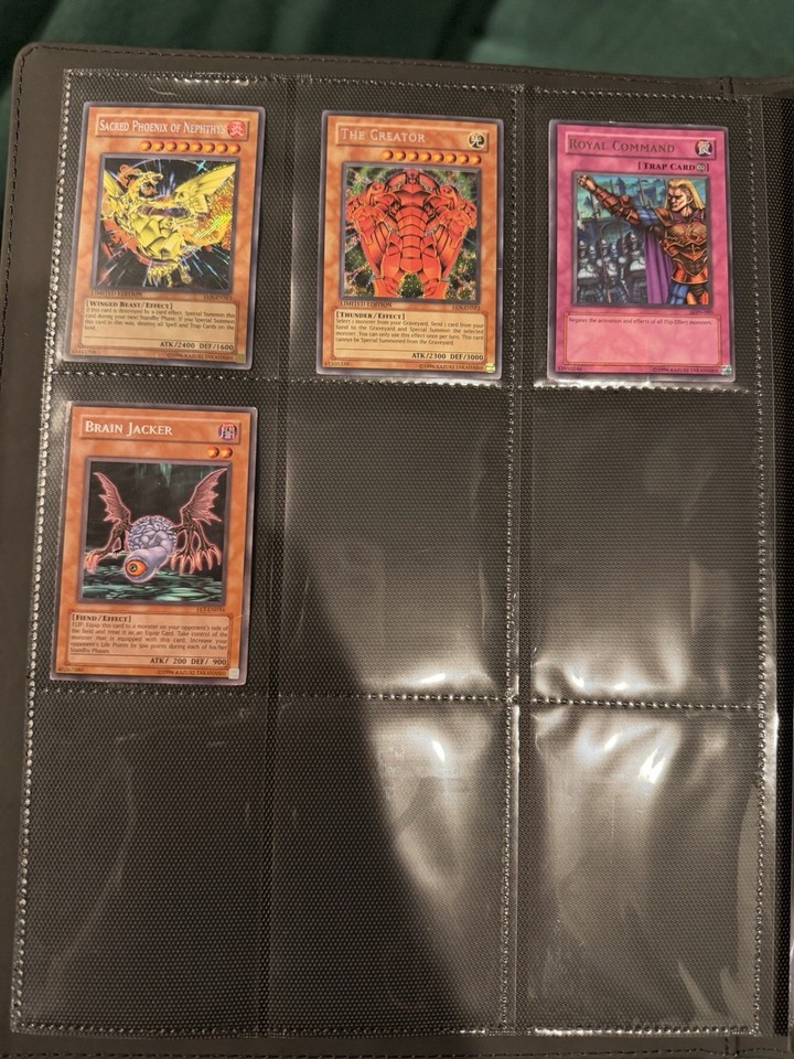 YuGiOh LOB Dark Magician Red-Eyes B. Dragon BLS Stratos Sphinx ...