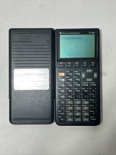 Texas Instruments TI-85 Graphing Calculator Used Tested Works with ...