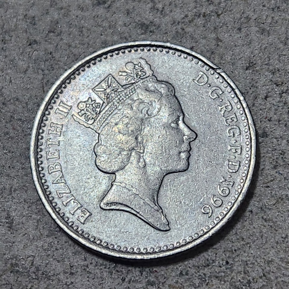 UNITED KINGDOM 🇬🇧 TEN (10) PENCE COIN 1996 (QUEEN ELIZABETH II) | eBay
