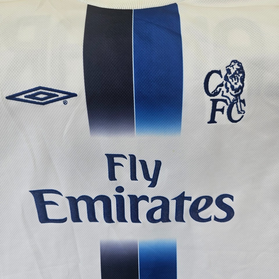 Chelsea FC 04-05 Third Kit Lampard UCL Printing XLB | eBay UK
