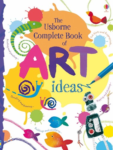 Complete Book of Art Ideas (Usborne Art Ideas) - spiral_bound Fiona ...