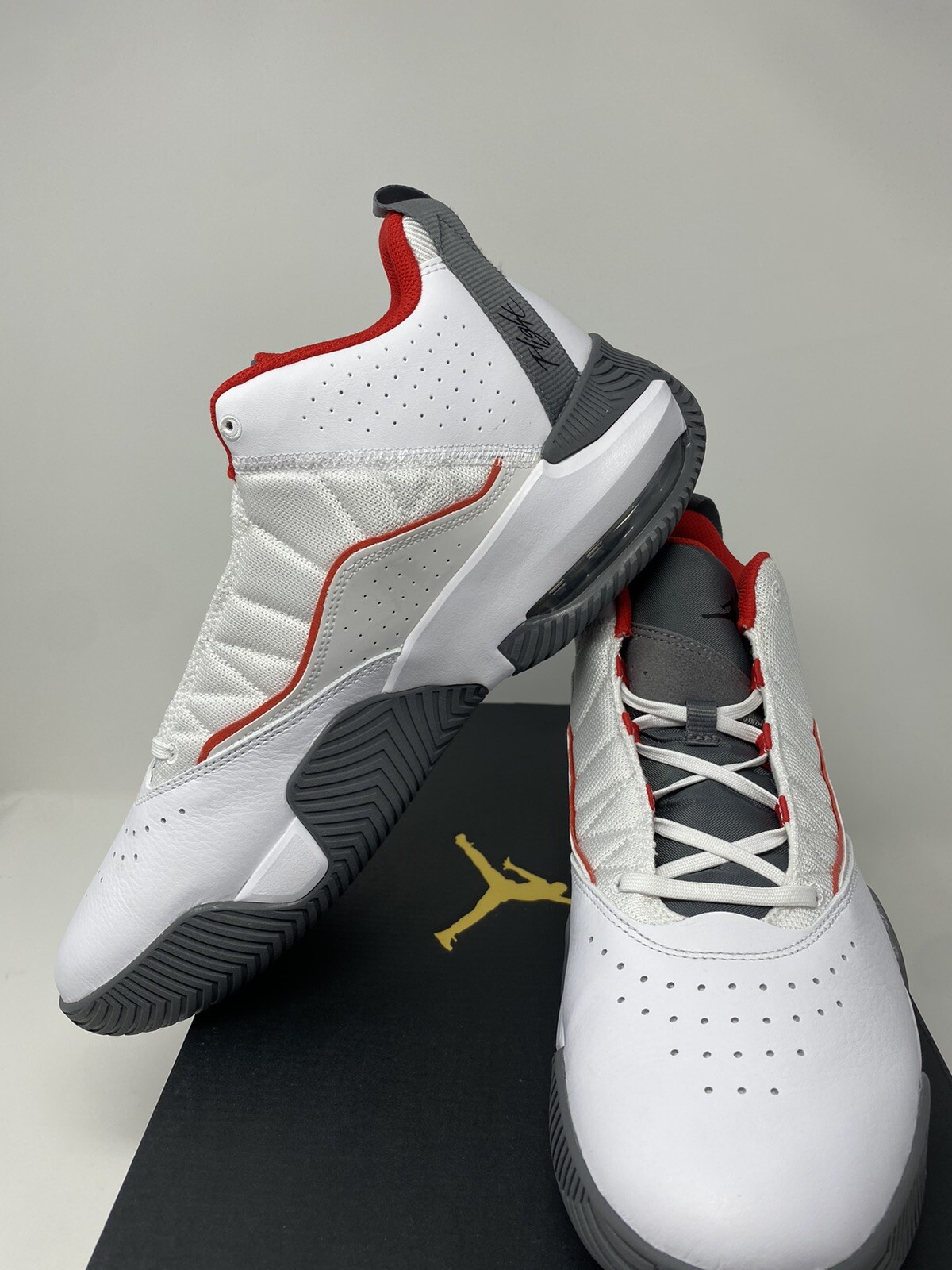 Air Jordan Stay Loyal Red White Black Sneakers DB2884-105 Brand New ...