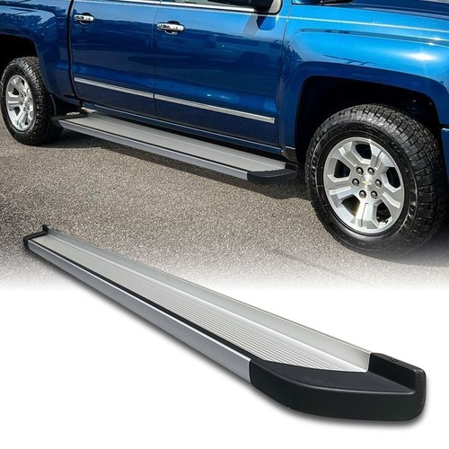 Running Board Step Bar 6" Aluminum For Chevy Silverado Tahoe GMC Sierra ...