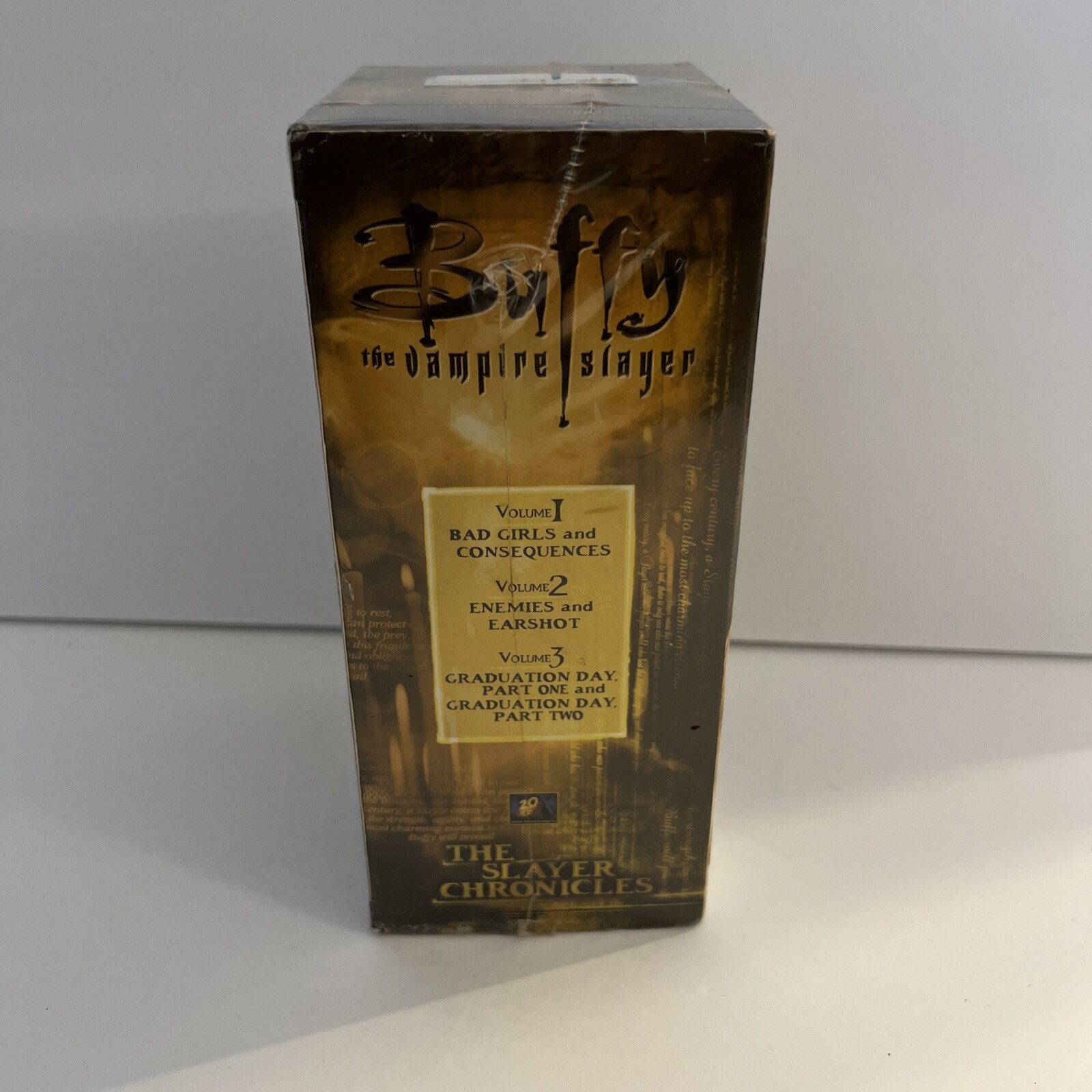 Buffy the Vampire Slayer - The Slayer Chronicles Box Set (VHS, 2001, 3 ...