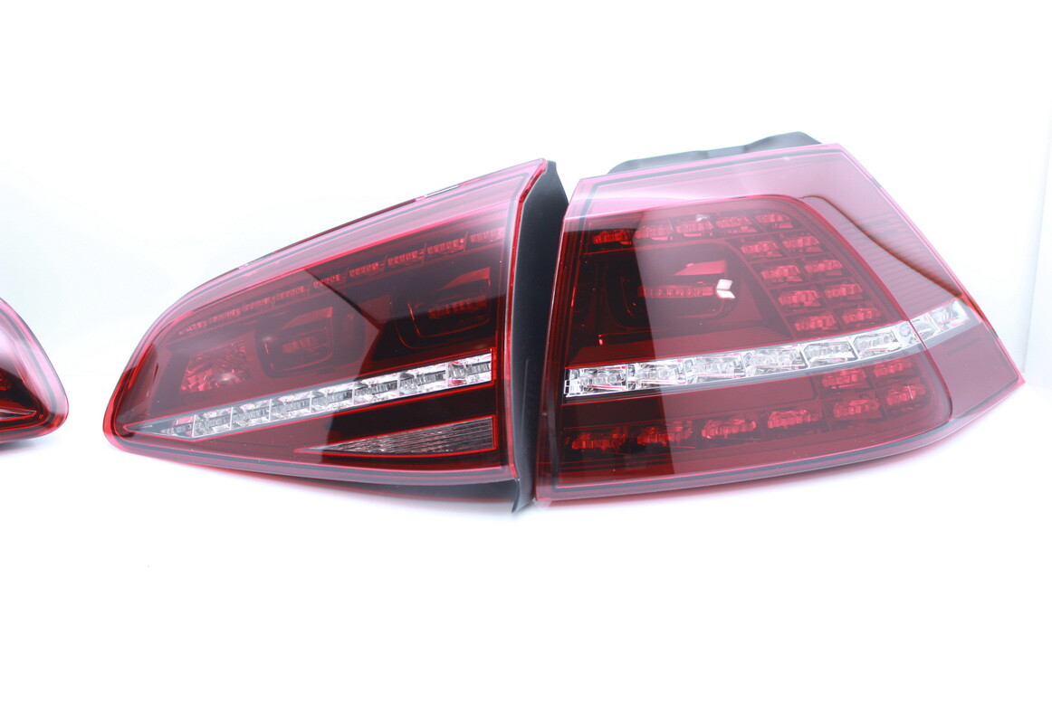 Genuine VW Golf MK7 R Line LED TAIL LIGHT DARK RED Retrofit | eBay
