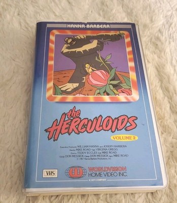 THE HERCULOIDS Volume 2 VHS Hanna Barbara 1985 ANIMATED SCI FI ...