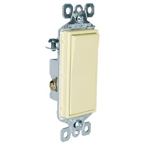 Pass & Seymour TM873ICC10 Decorator 3 Way Rocker Switch, 15A, Ivory | eBay