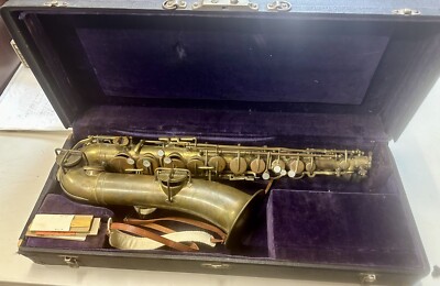 1928 The Martin Tenor Saxophone serial number # 35700 & original case ...