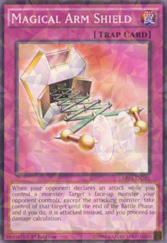 Magical Arm Shield - BP03-EN201 - Shatterfoil - 1st Edition x1 - Near ...