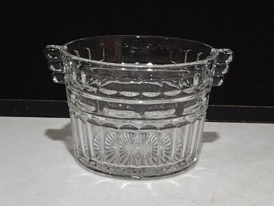 Fostoria Glass Hermitage Clear Ice Bucket | eBay