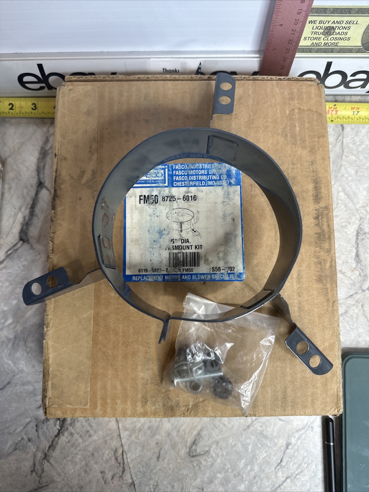 Fasco FM554 Flexible Mount Bracket With 4 Wing for sale online | eBay