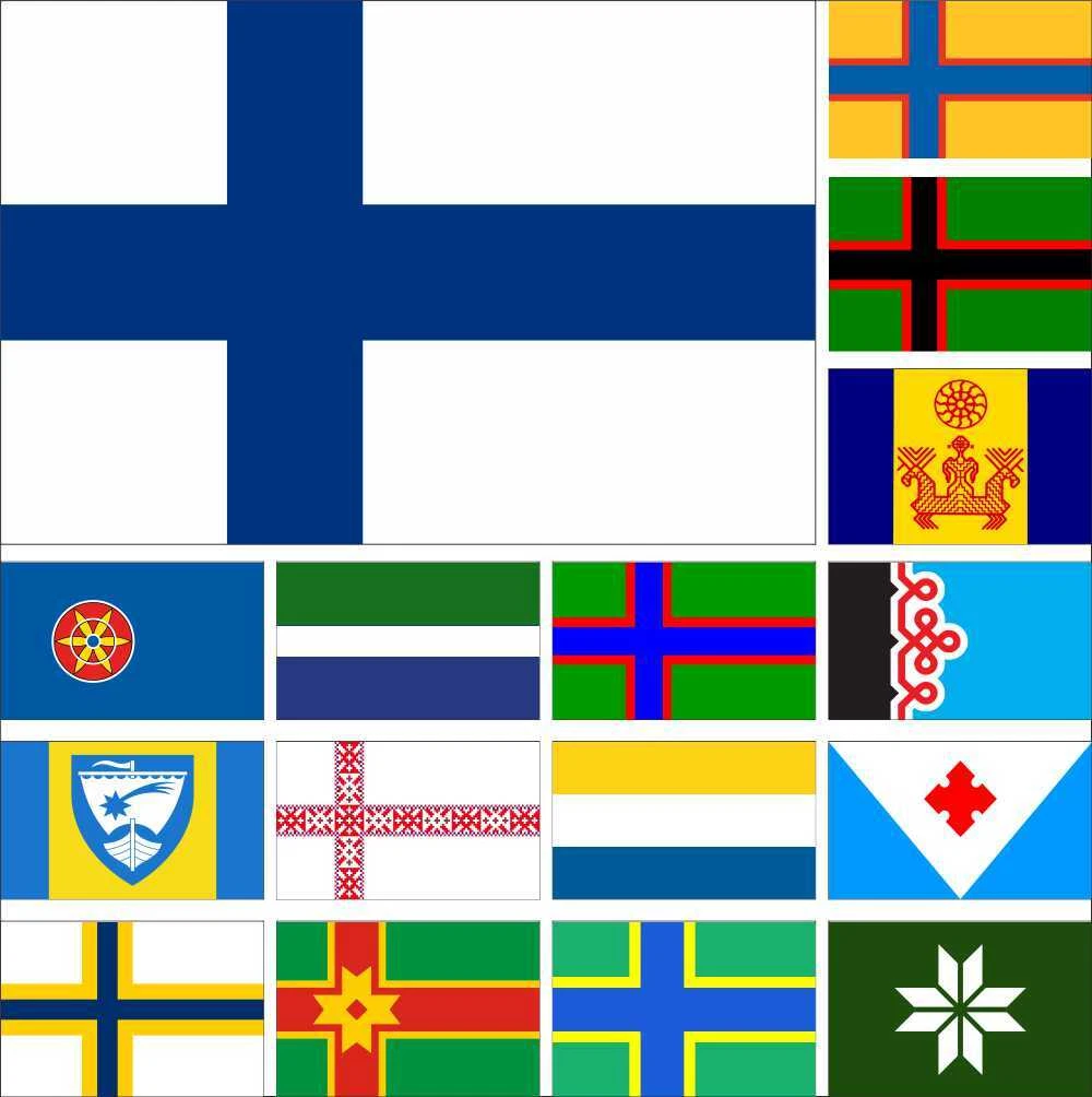 Baltic Countries Flags