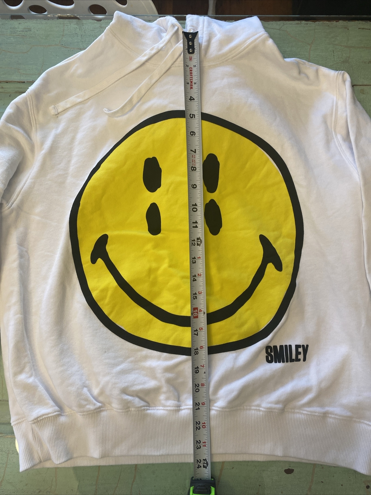Zara Smiley Happy Collection Woman’s Hoodie White Medium Cotton | eBay