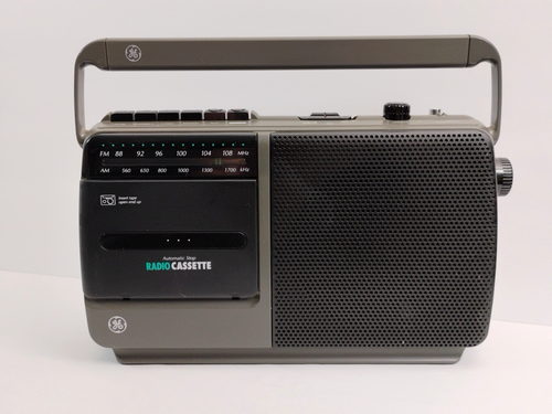 GE: AM/FM Radio Cassette Player Recorder Boombox Military Green GE 3 ...