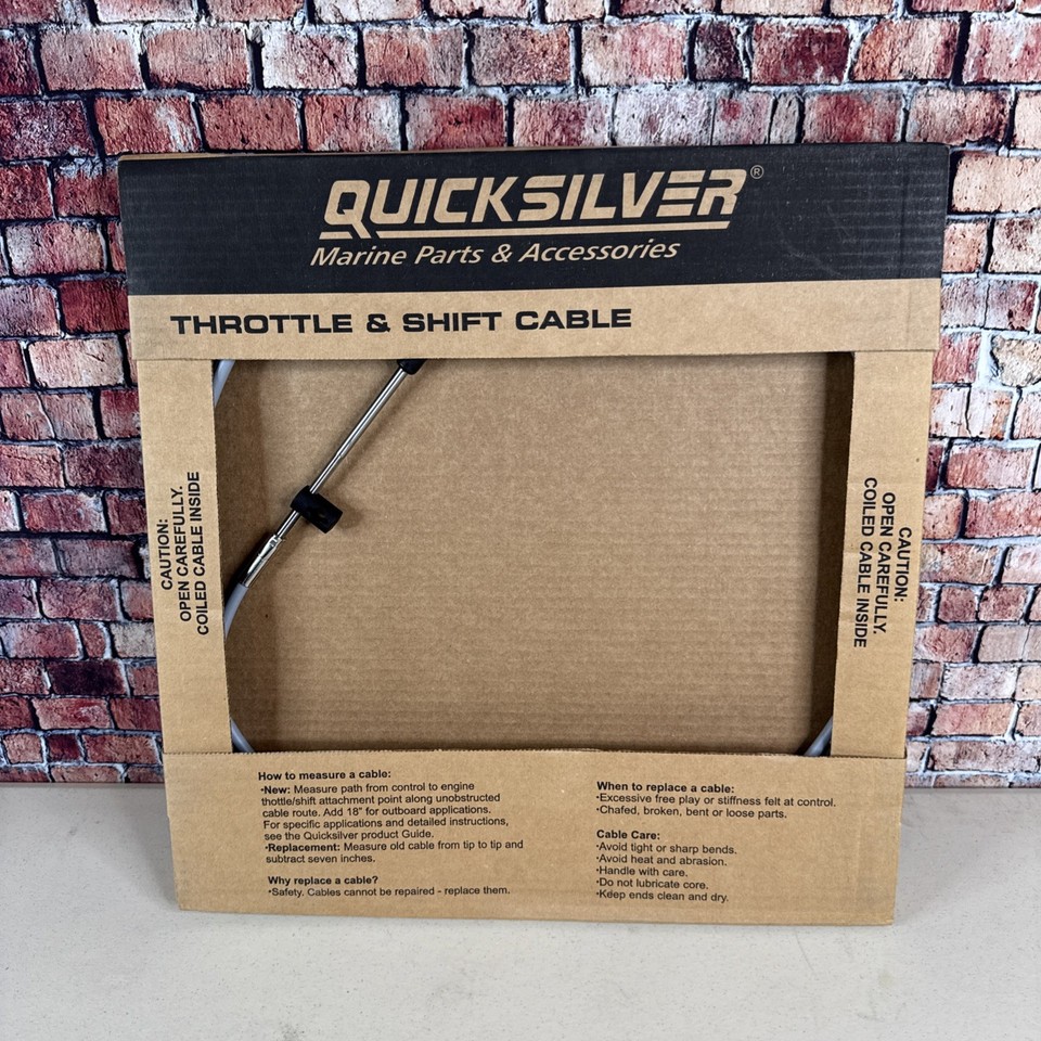 Quicksilver OEM GEN II Premium Throttle & Shift Cable 14' # 897978A14 ...