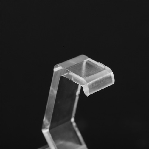 10 Pcs Clear Plastic Retainer Clips for Window Blind Valance Horizontal ...