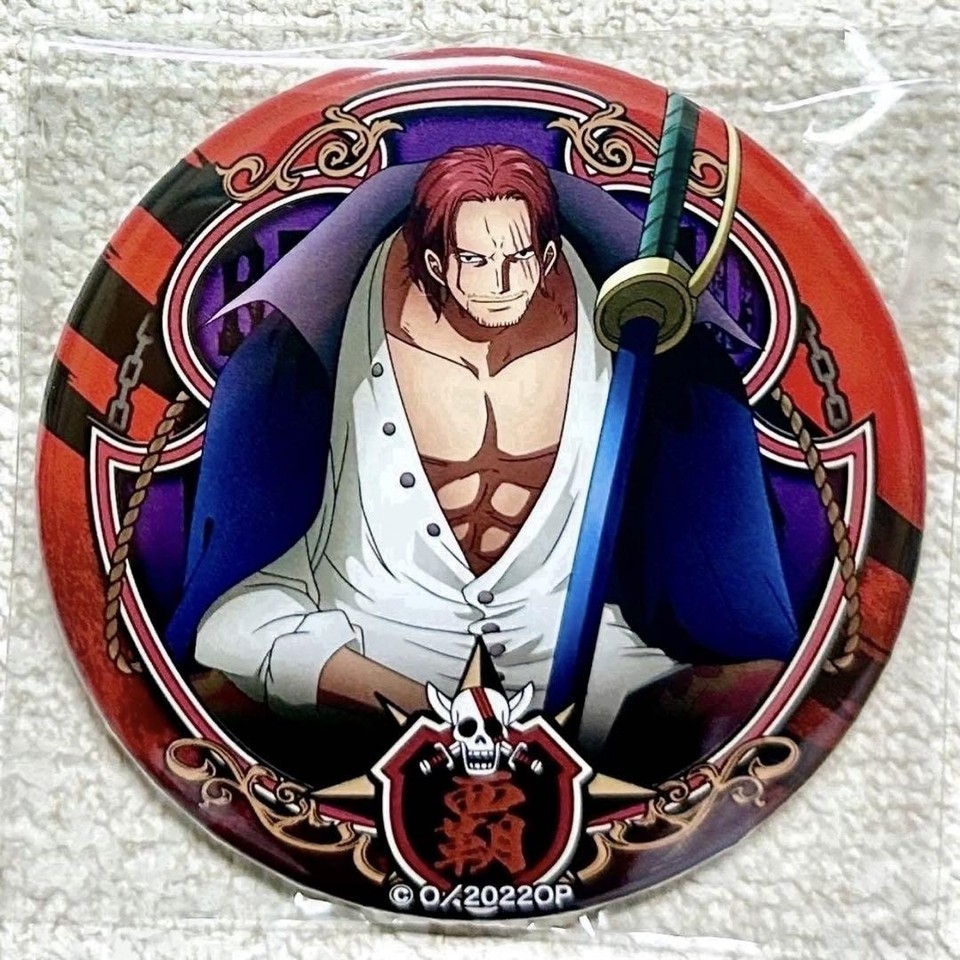One Piece Can Badge Film Red Shanks | eBay