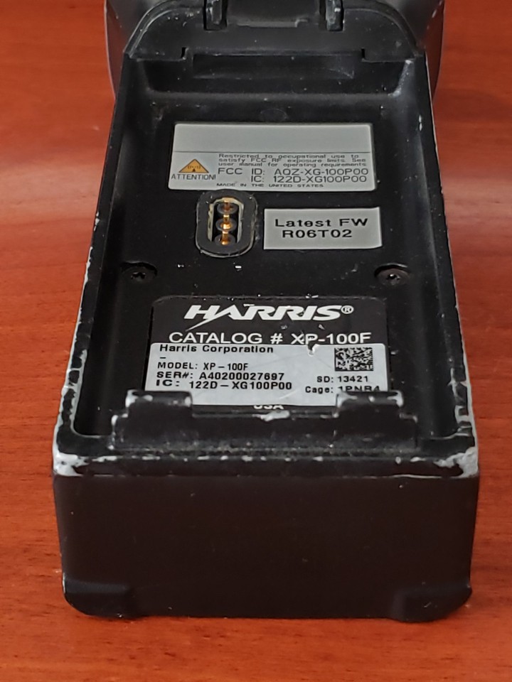 HARRIS UNITY XG-100P P25 PHASE 2 TDMA LATEST FIRMWARE XLP R06T02 ...