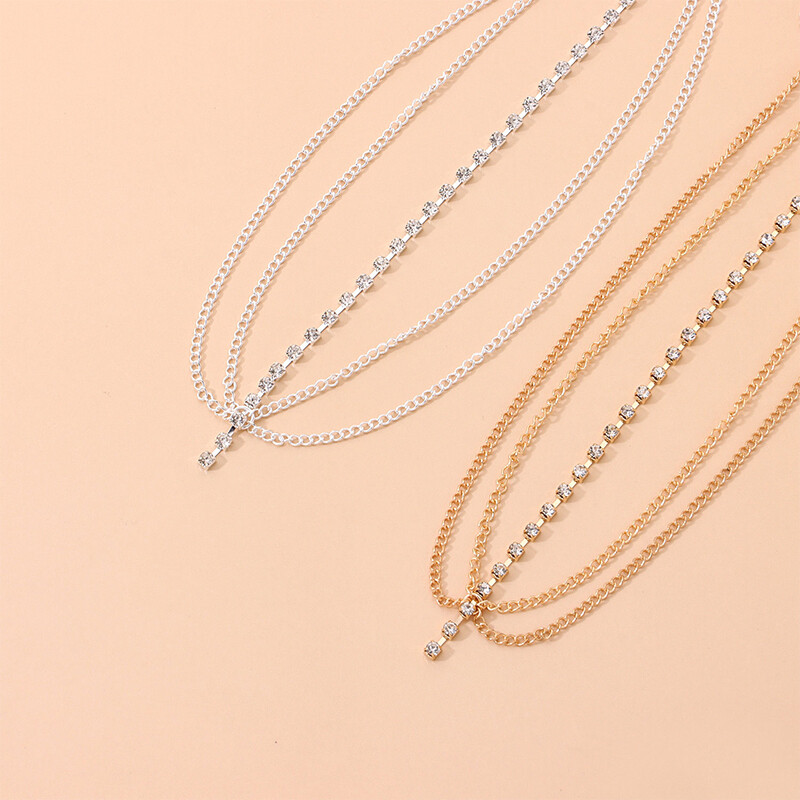 Fashion Women Lady Jewelry Gold Silver Color Tassel Multilayer Boho ...