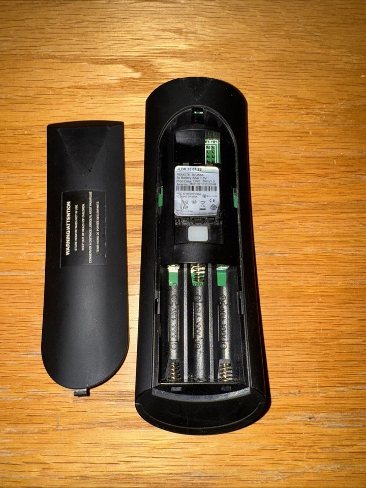 Remote Control For Tempur-Pedic Ergo - JLDK.33.01.18 - RF358A Black | eBay