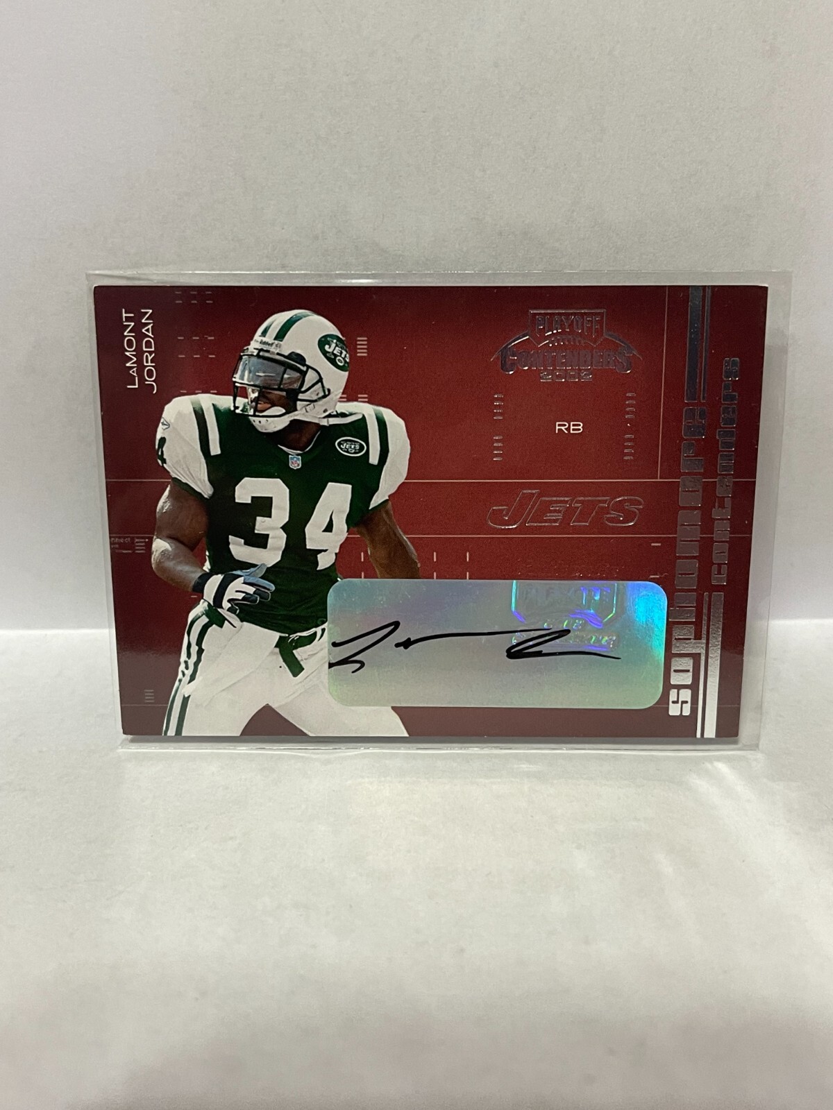 2002 Playoff Contenders Sophomore Contenders Autographs #SC7 LaMont ...