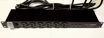 CYBERPOWER CPS 1215RMS RACKMOUNT Relocatable POWER TAP POWER SUPPLY 12 ...