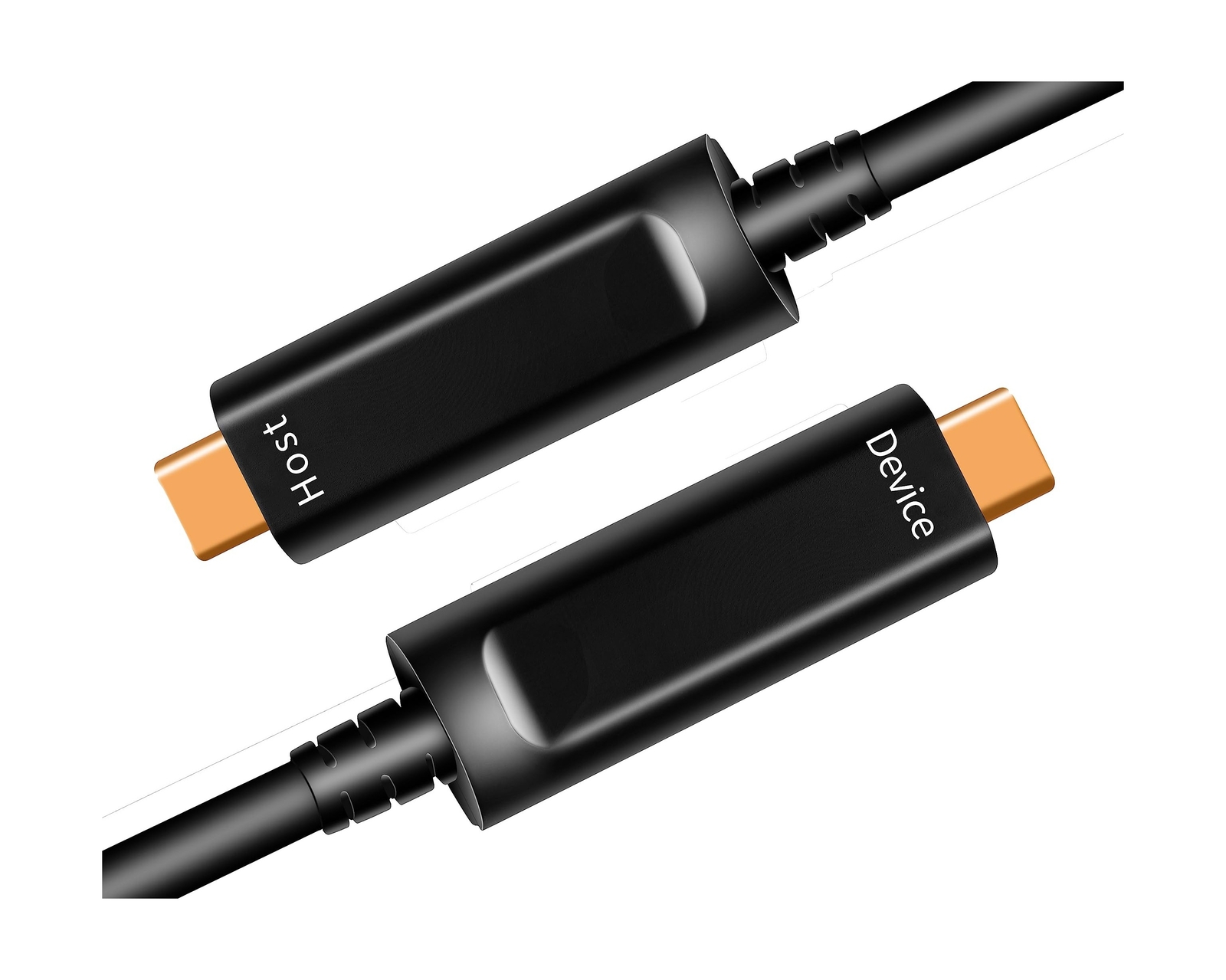 DWLCWY Fiber Optic USB C to USB C Cable(33ft),Slim High Speed 10Gbps ...